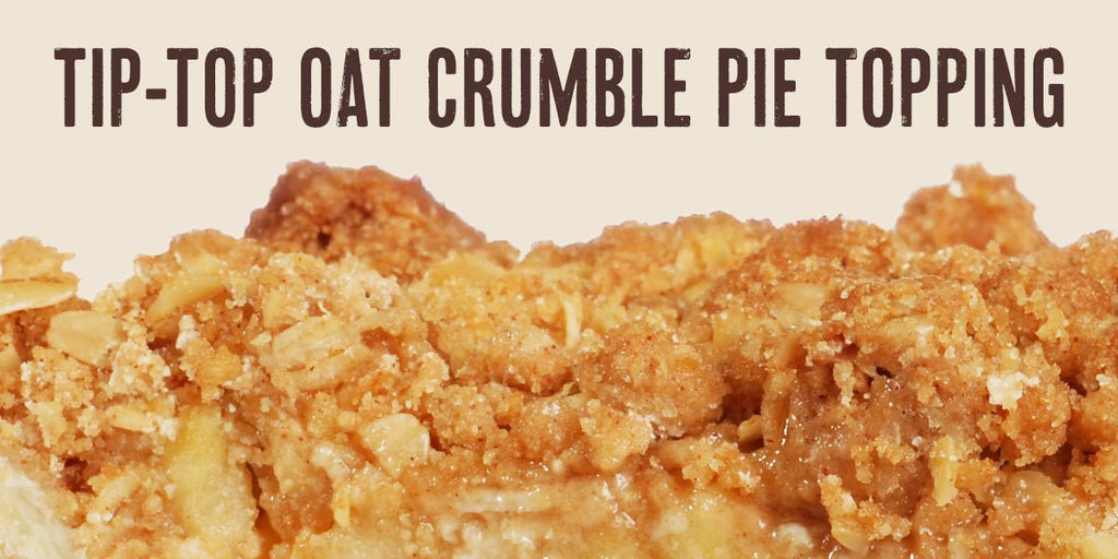 Apple Pie with Oat Crumble Topping | Uncle Crumbles