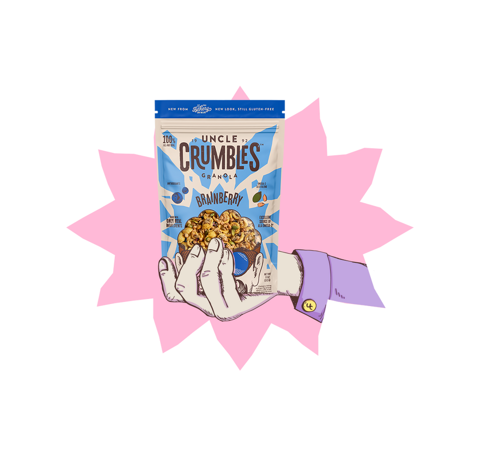 Brainberry Granola Cereal | Products | Uncle Crumbles | Uncle Crumbles